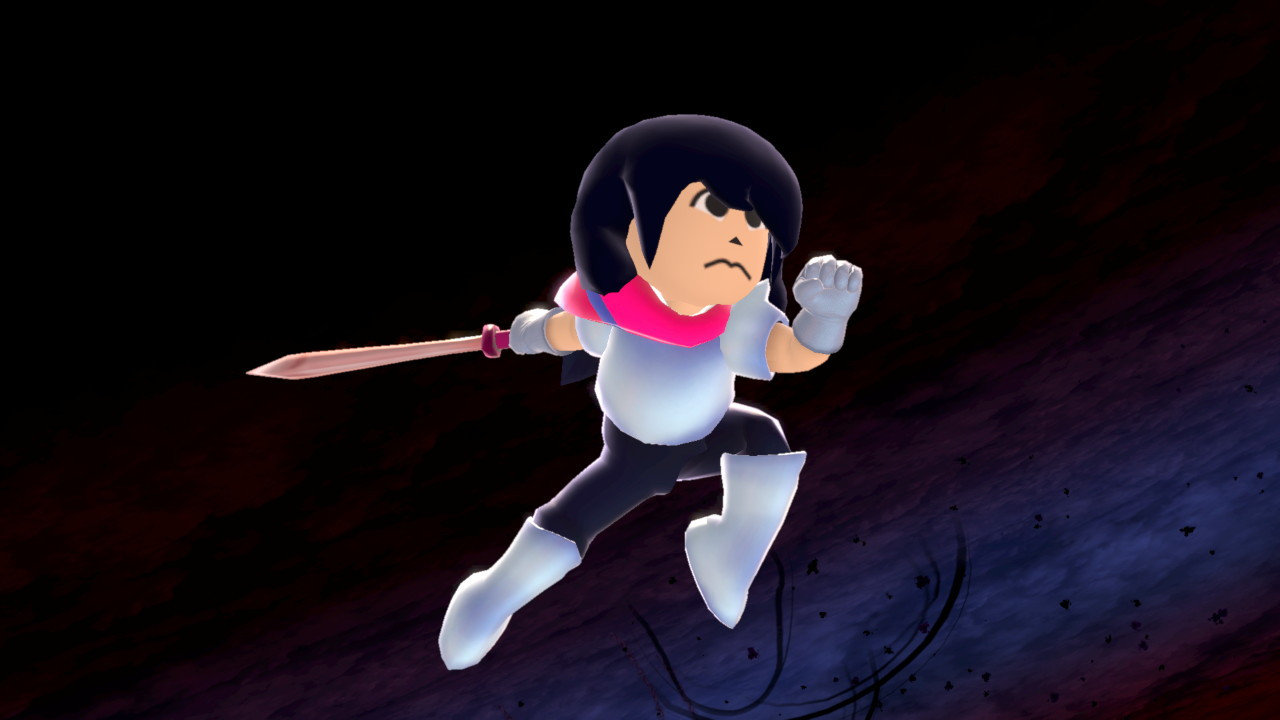 Deltarune Kris Mii Swordfighter + Deluxe Mod for Super Smash Bros ...