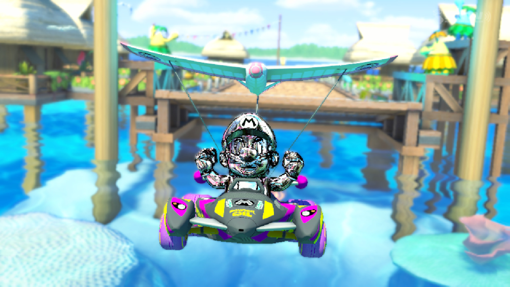 Metal Mario... but with Nintendo 64 Texture [Mario Kart 8] [Mods]