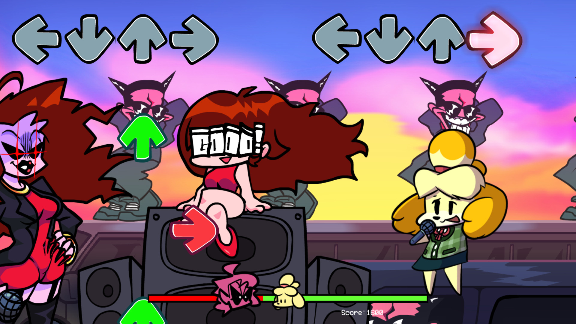 Isabelle BF Mod for Friday Night Funkin' | FNF Mods