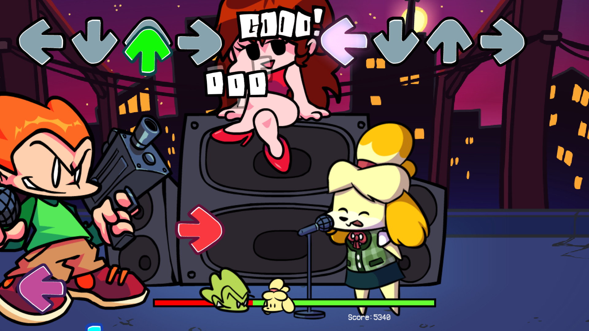 Isabelle BF Mod for Friday Night Funkin' | FNF Mods