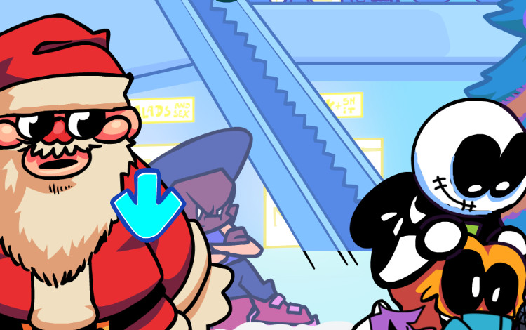 Non-Sweating Santa Mod for Friday Night Funkin' | FNF Mods