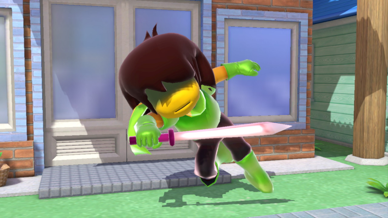 Deltarune Kris Mii Swordfighter + Deluxe Mod for Super Smash Bros ...