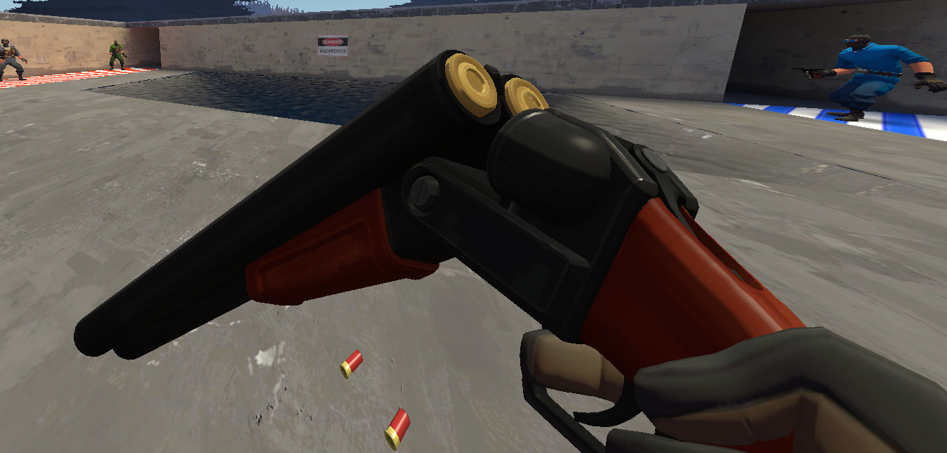 One-handed Super Shotgun Mod for Open Fortress | OF Mods