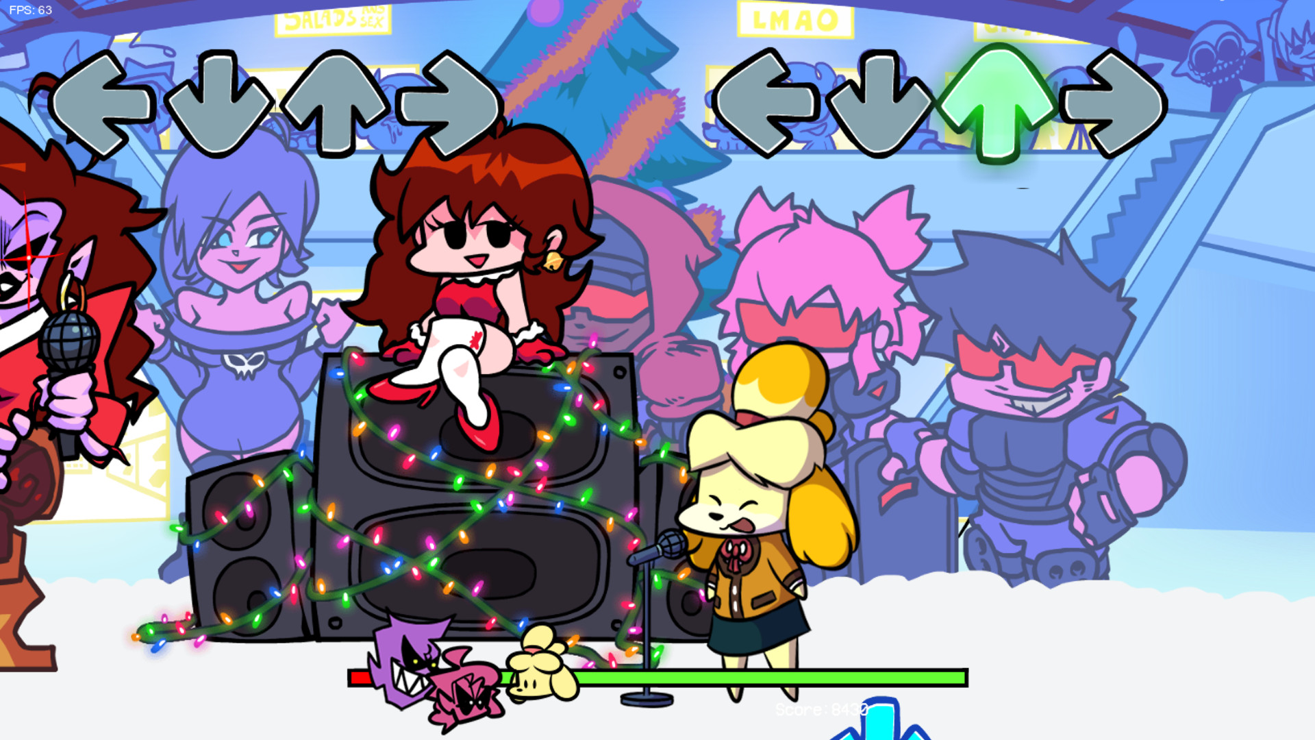 Isabelle BF Mod for Friday Night Funkin' | FNF Mods