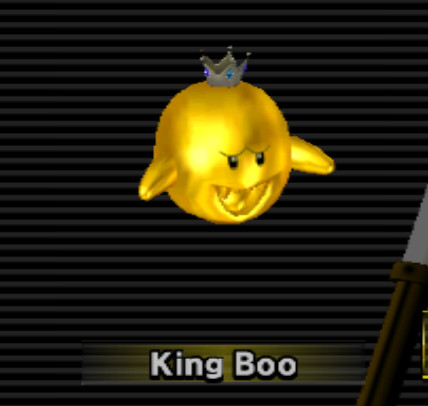 King Boo (Gold) Mod for Mario Kart Wii | MKWii Mods