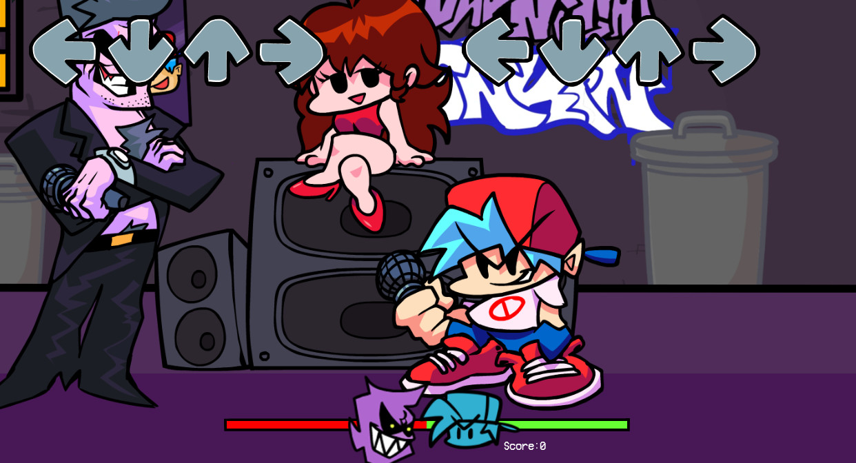 The back alley Mod for Friday Night Funkin' | FNF Mods