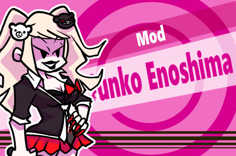 Enoshima Junko over Mom! [Friday Night Funkin'] [Mods]