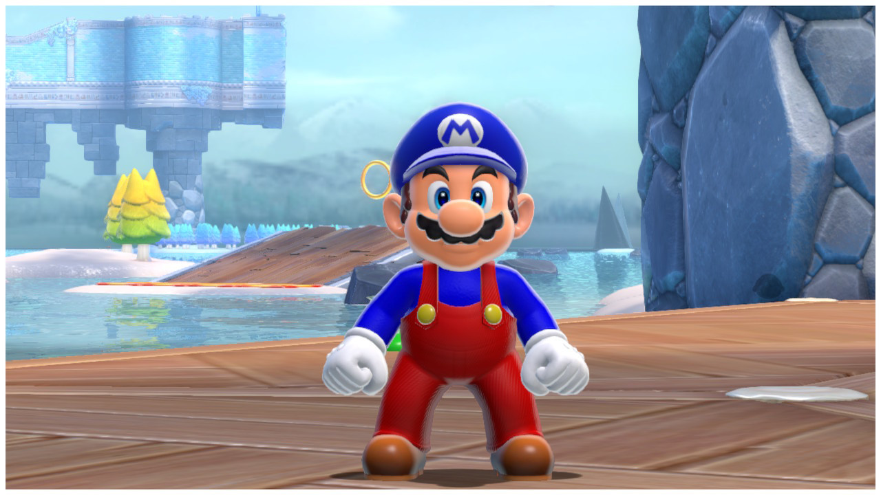 Blue Mario [Super Mario 3D World + Bowser's Fury] [Mods]