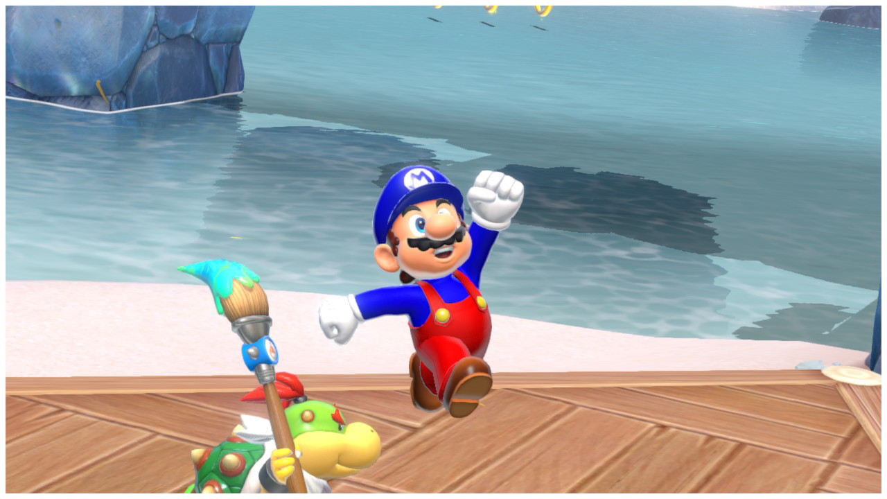 Blue Mario [Super Mario 3D World + Bowser's Fury] [Mods]