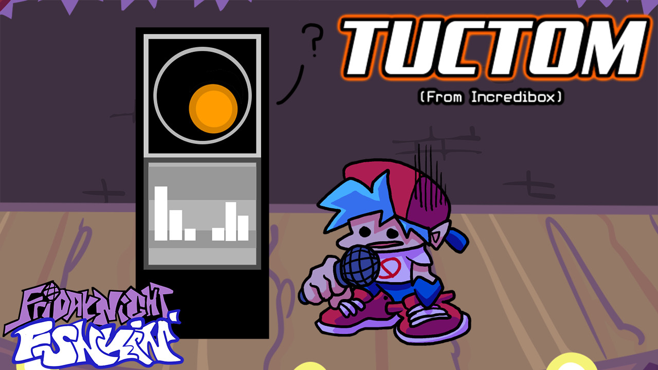 Tuctom over Daddy Dearest [Friday Night Funkin'] [Mods]