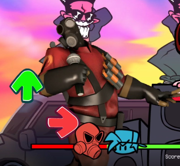 Pyro as the Mom Mod for Friday Night Funkin' | FNF Mods