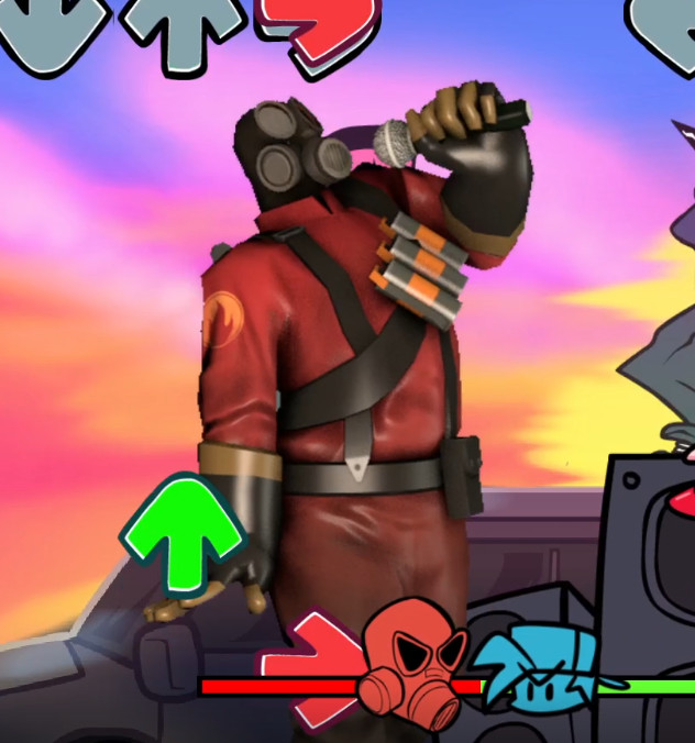 Pyro as the Mom Mod for Friday Night Funkin' | FNF Mods