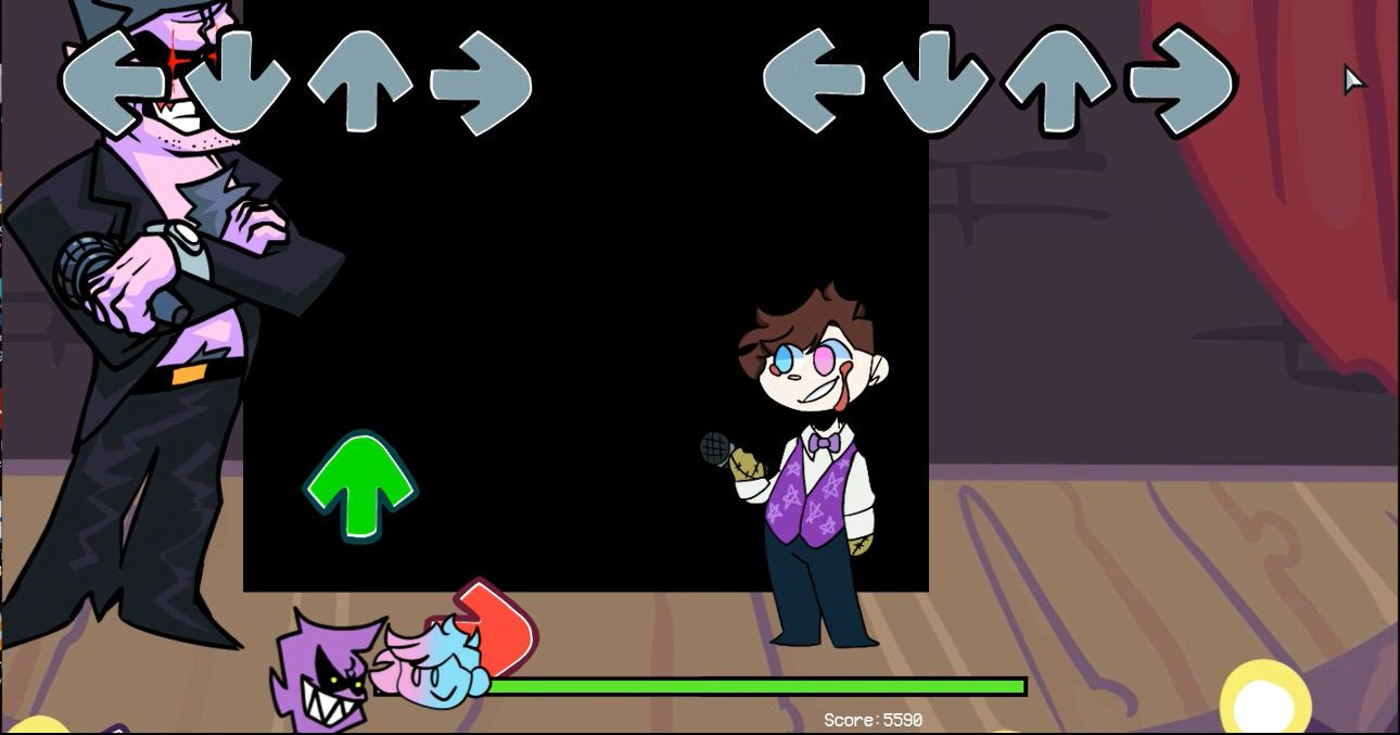 dawko/dawktrap over boyfriend Mod for Friday Night Funkin' | FNF Mods