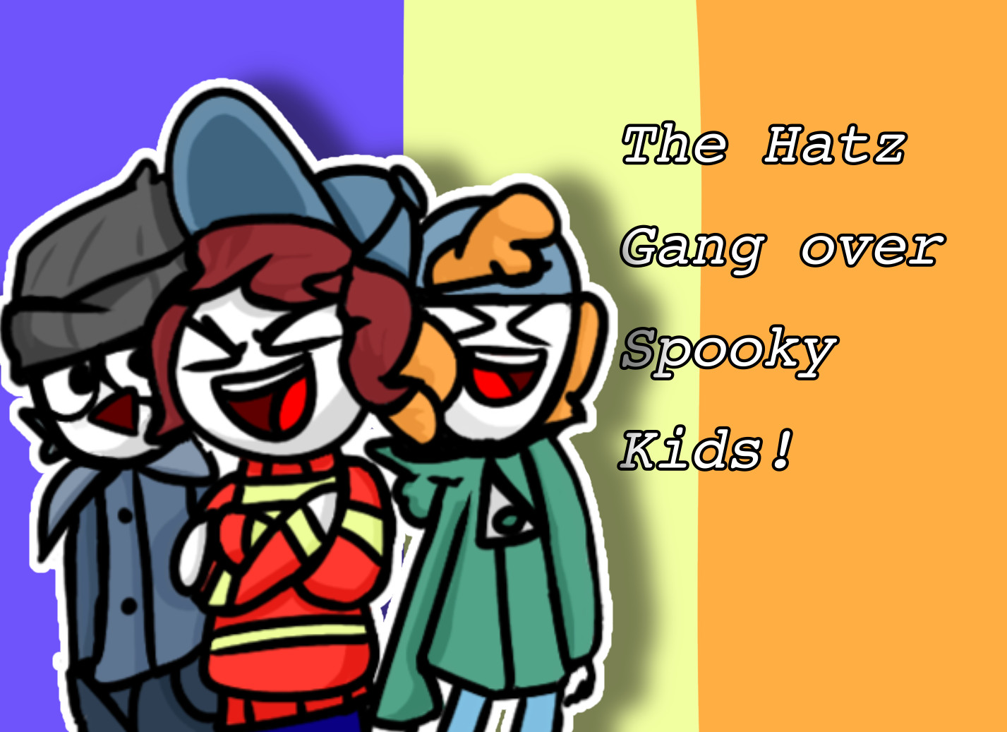 The Hatz Gang over Spooky Kids (old) [Friday Night Funkin'] [Mods]