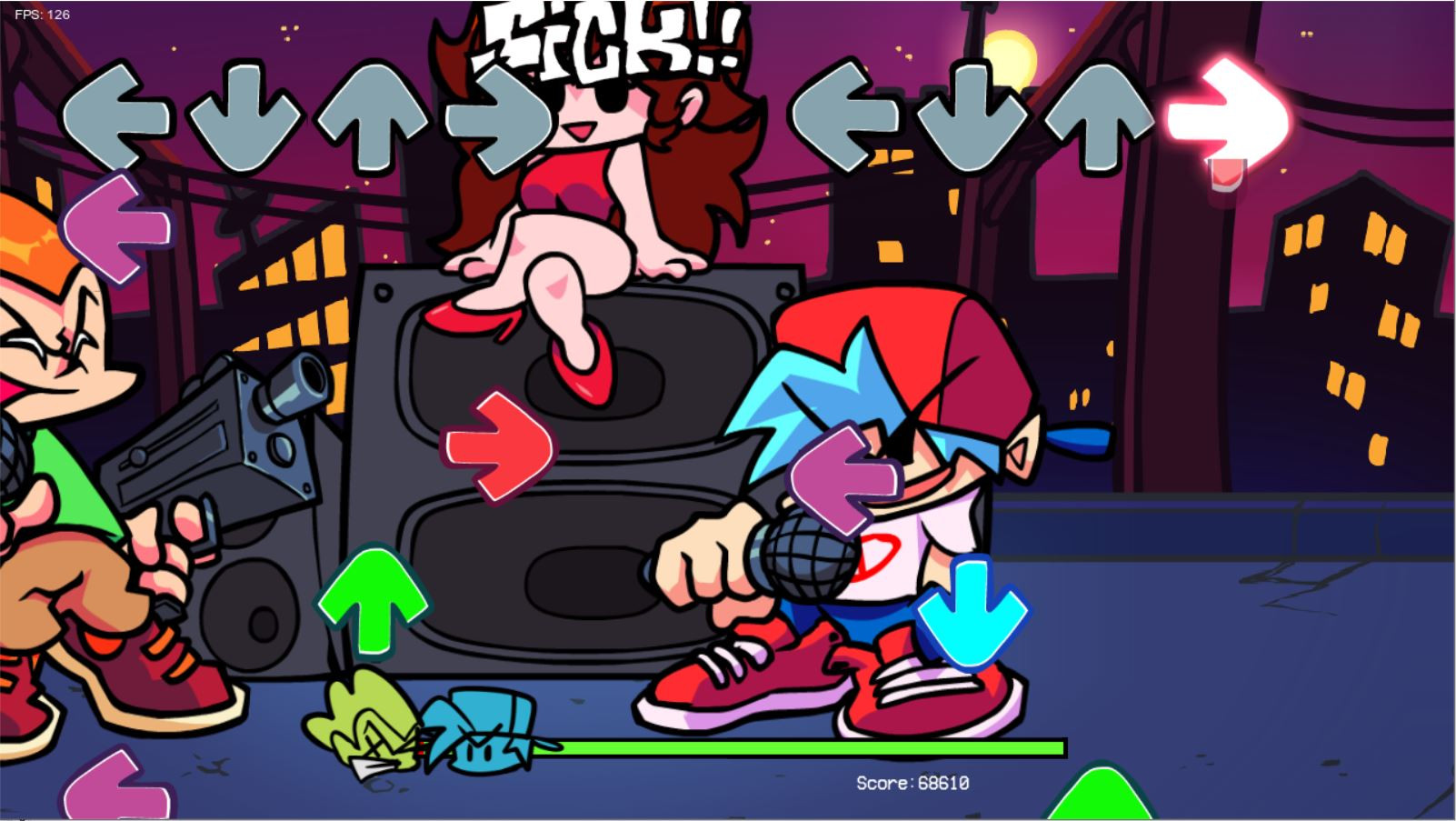 Pink and Yellow (Difficulties Update) [Friday Night Funkin'] [Mods]