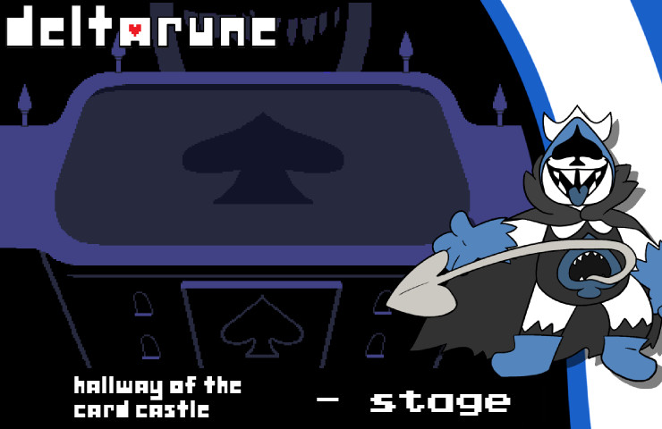 deltarune - Hallway of the Card Castle (9.3/CMC+) Mod for Super Smash ...