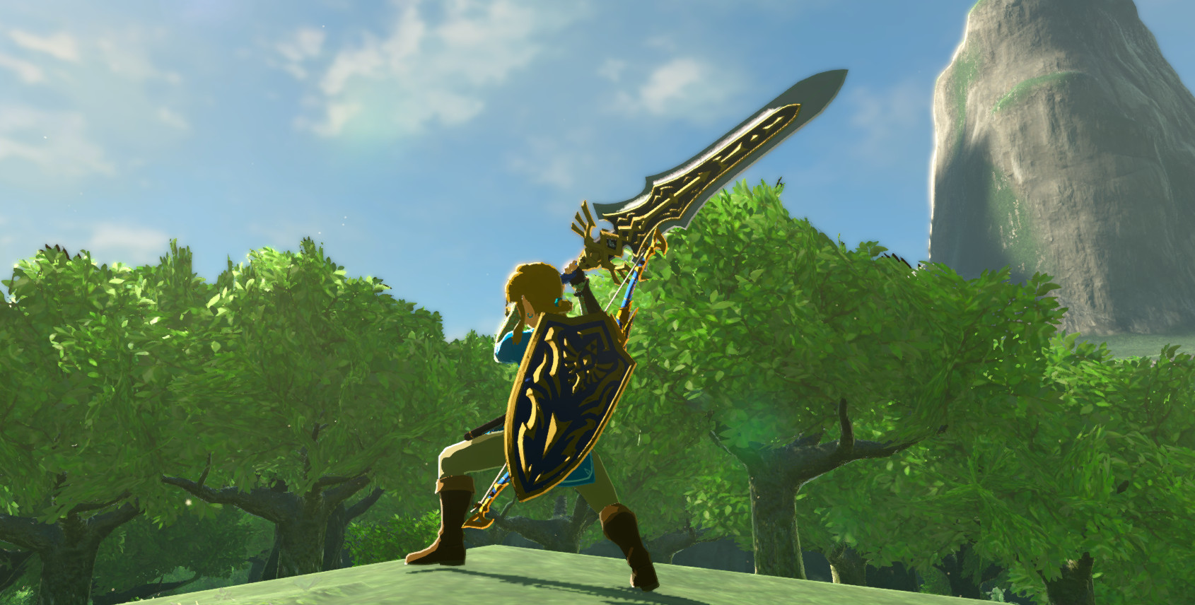 Blue Royal Weapons Mod for The Legend of Zelda: Breath of the Wild ...