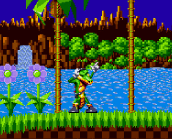 Classic Vector The Crocodile Sprites