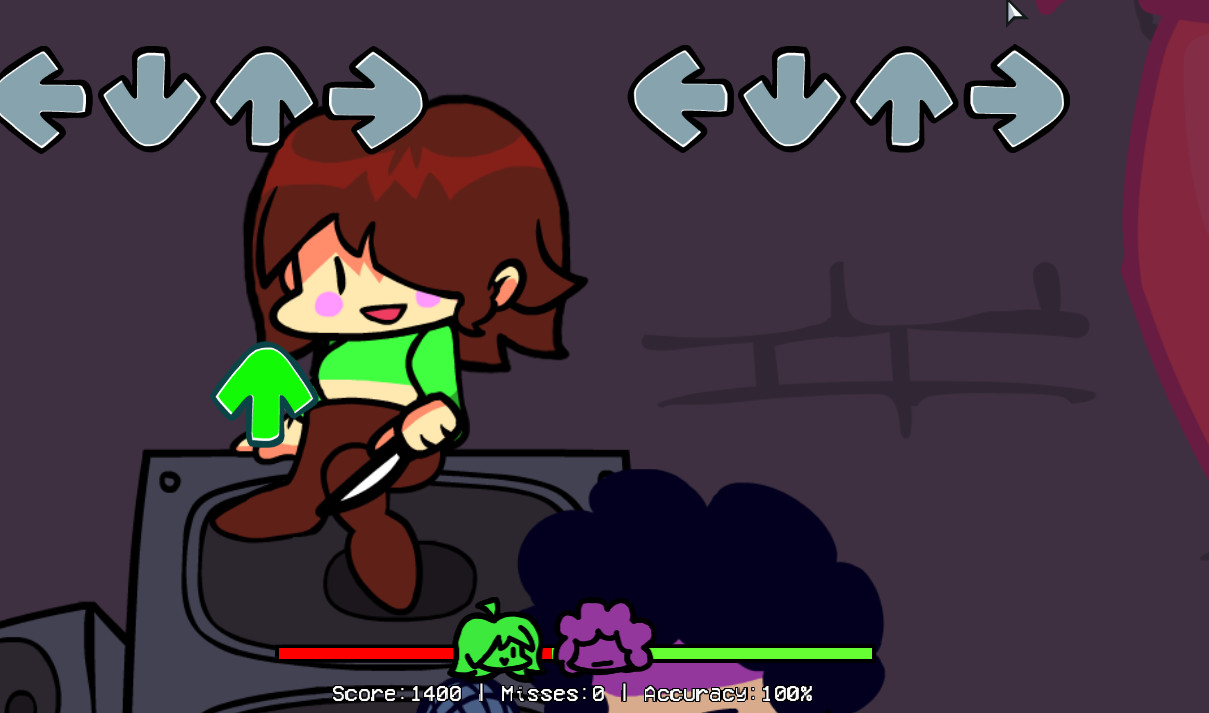 Chara - From UNDERTALE/ DONTFORGET Mod for Friday Night Funkin' | FNF Mods