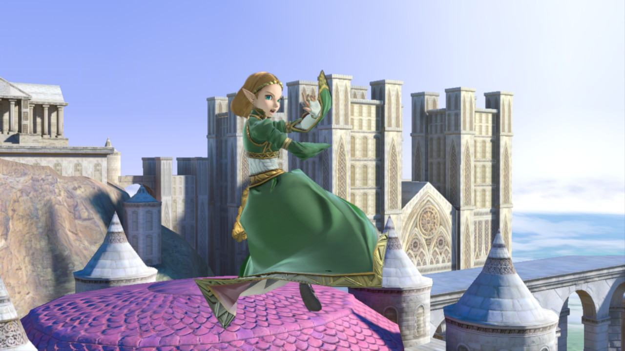 Breath of the Wild Princess Zelda Mod for Super Smash Bros. Ultimate ...