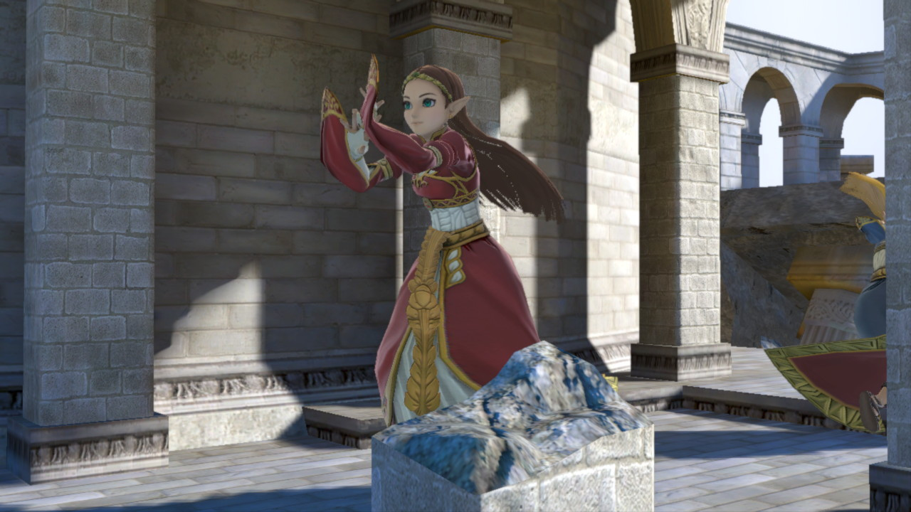 Breath of the Wild Princess Zelda Mod for Super Smash Bros. Ultimate ...