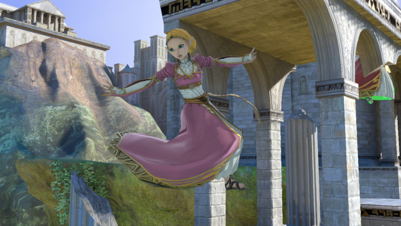 Breath of the Wild Princess Zelda Mod for Super Smash Bros. Ultimate ...