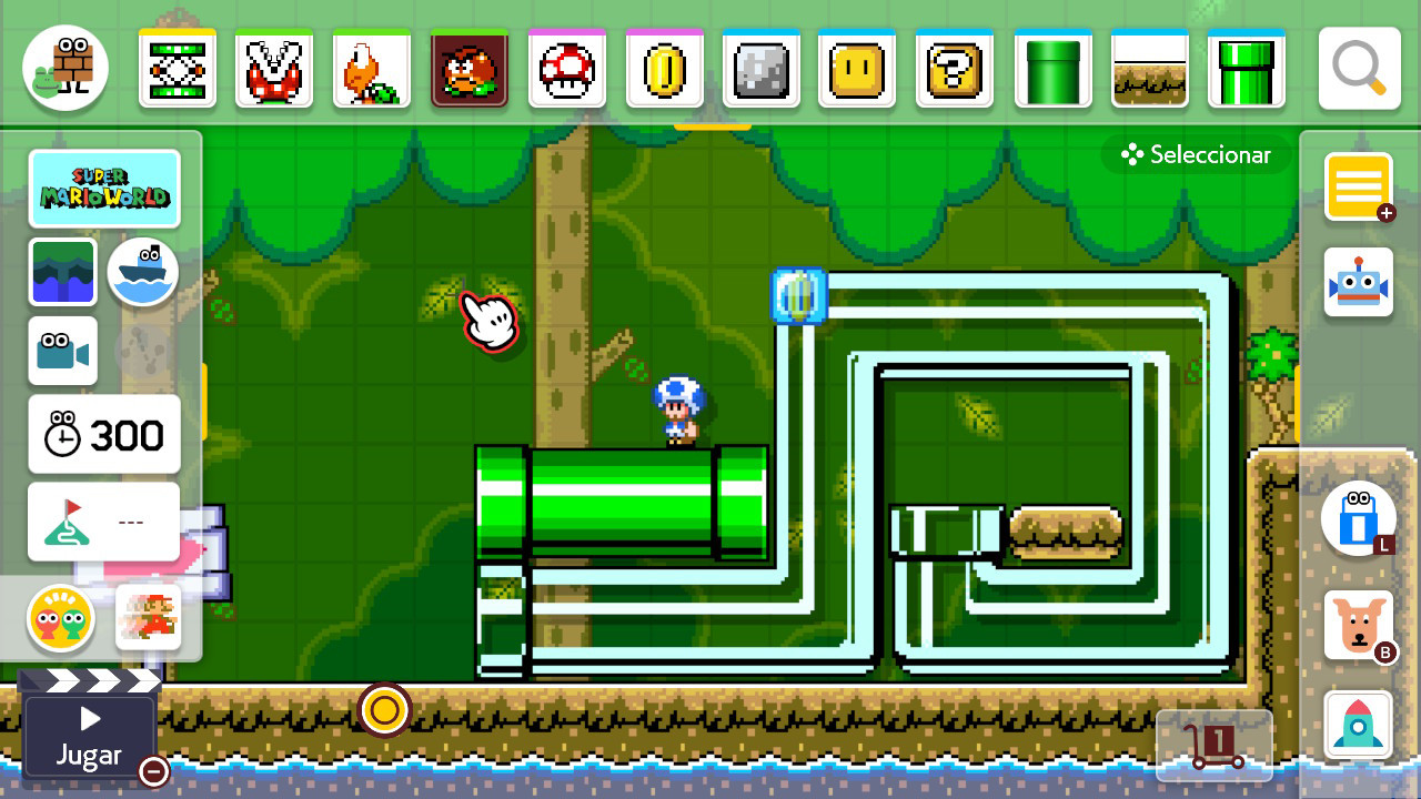 Clear Pipe in OTHERS STYLES (Forest) Mod for Super Mario Maker 2 | SMM2 ...