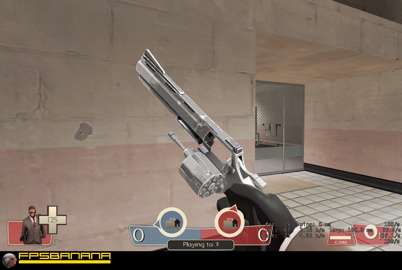 Silver Revolver [Team Fortress 2] [Mods]