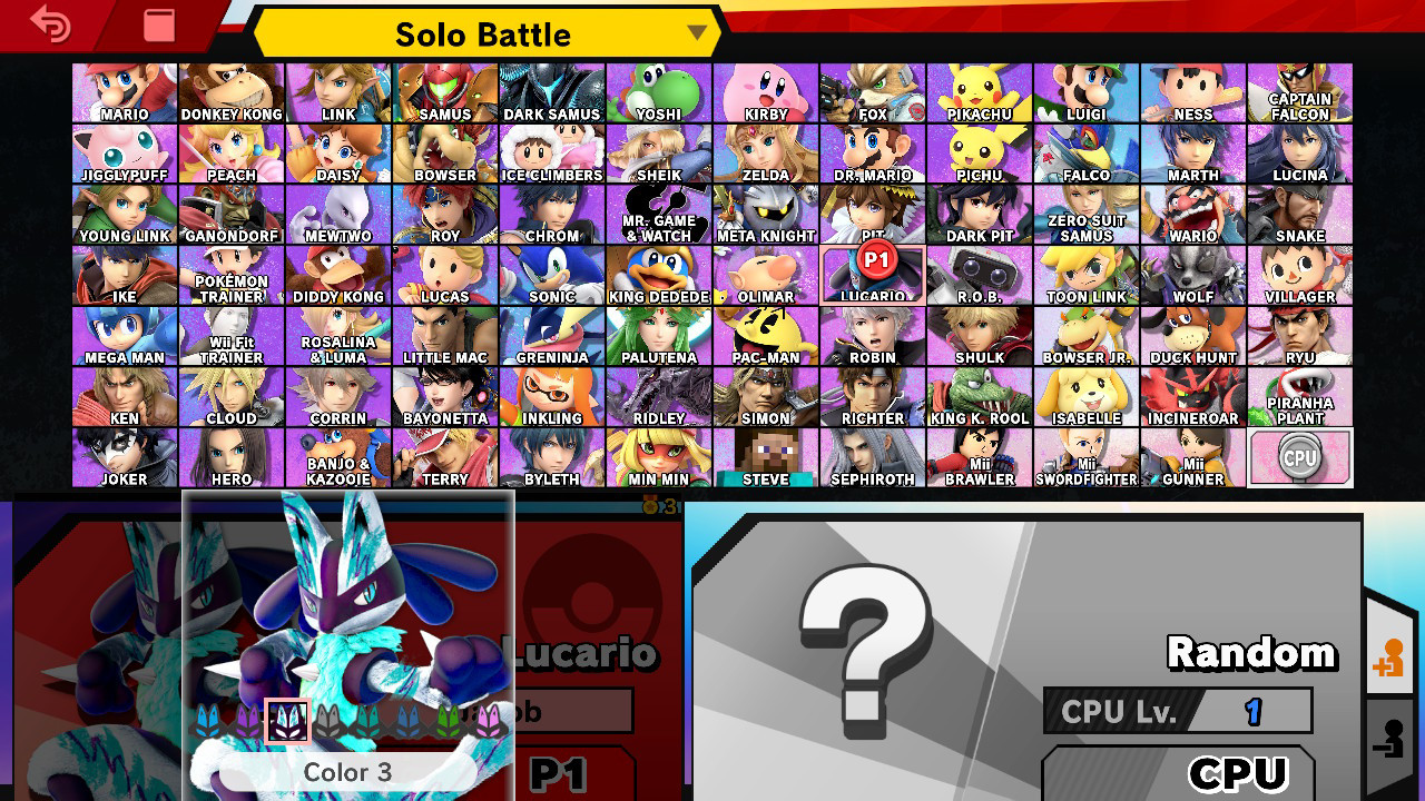 90s Cup Lucario Mod for Super Smash Bros. Ultimate | SSBU Mods