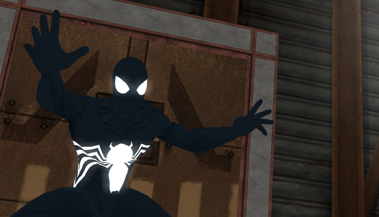 Sosika Black suit port [Spider-Man: Edge of Time] [Mods]