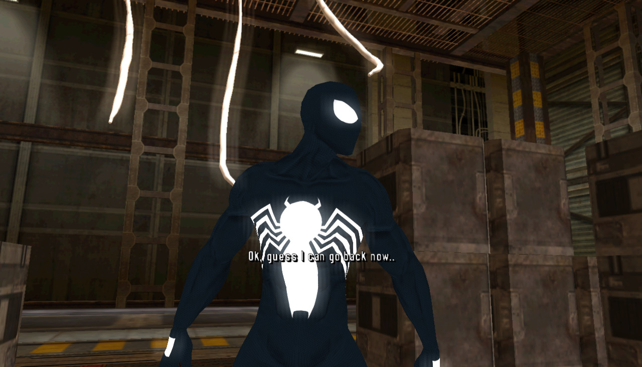 Sosika Black suit port [Spider-Man: Edge of Time] [Mods]