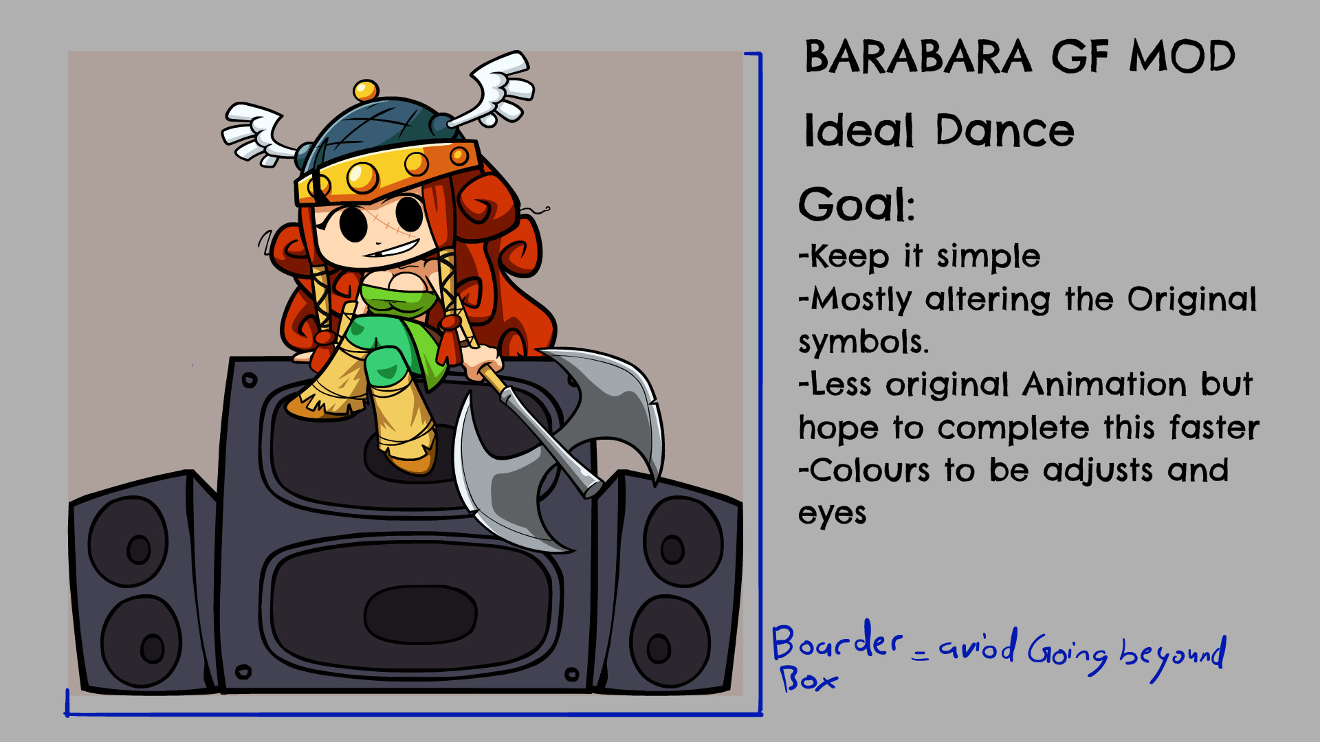 Rayman & Barbara mod Mod for Friday Night Funkin' | FNF Mods