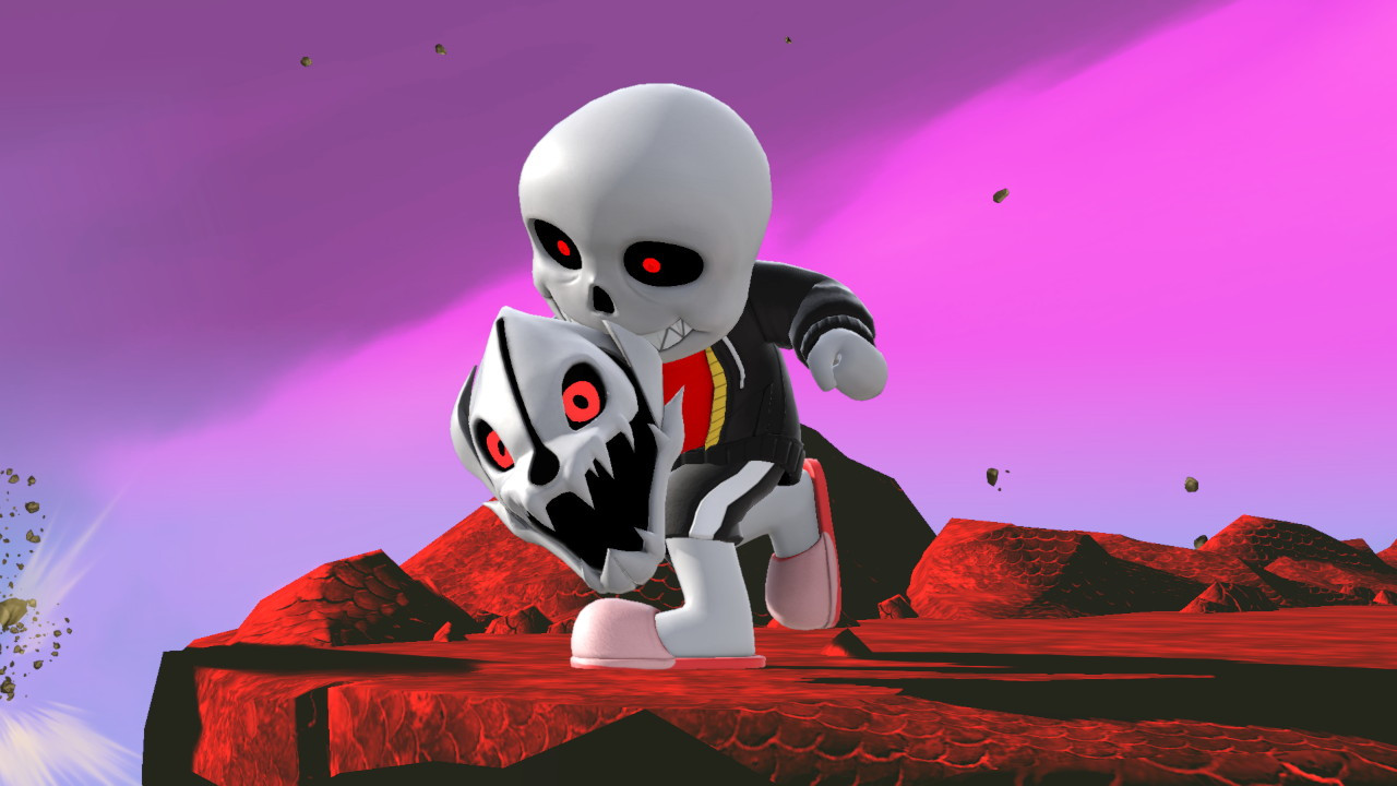 Underfell Sans Mod for Super Smash Bros. Ultimate | SSBU Mods