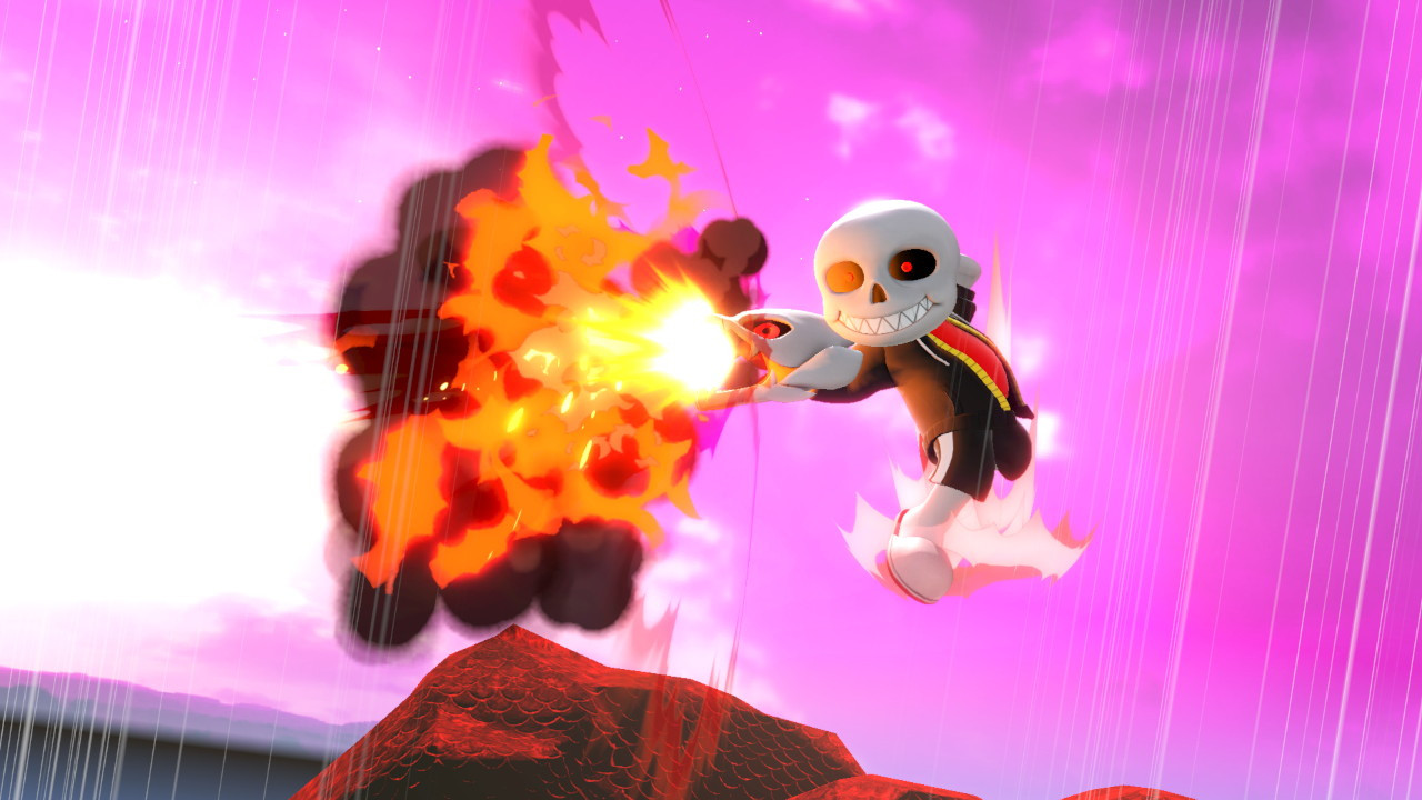 Underfell Sans Mod for Super Smash Bros. Ultimate | SSBU Mods