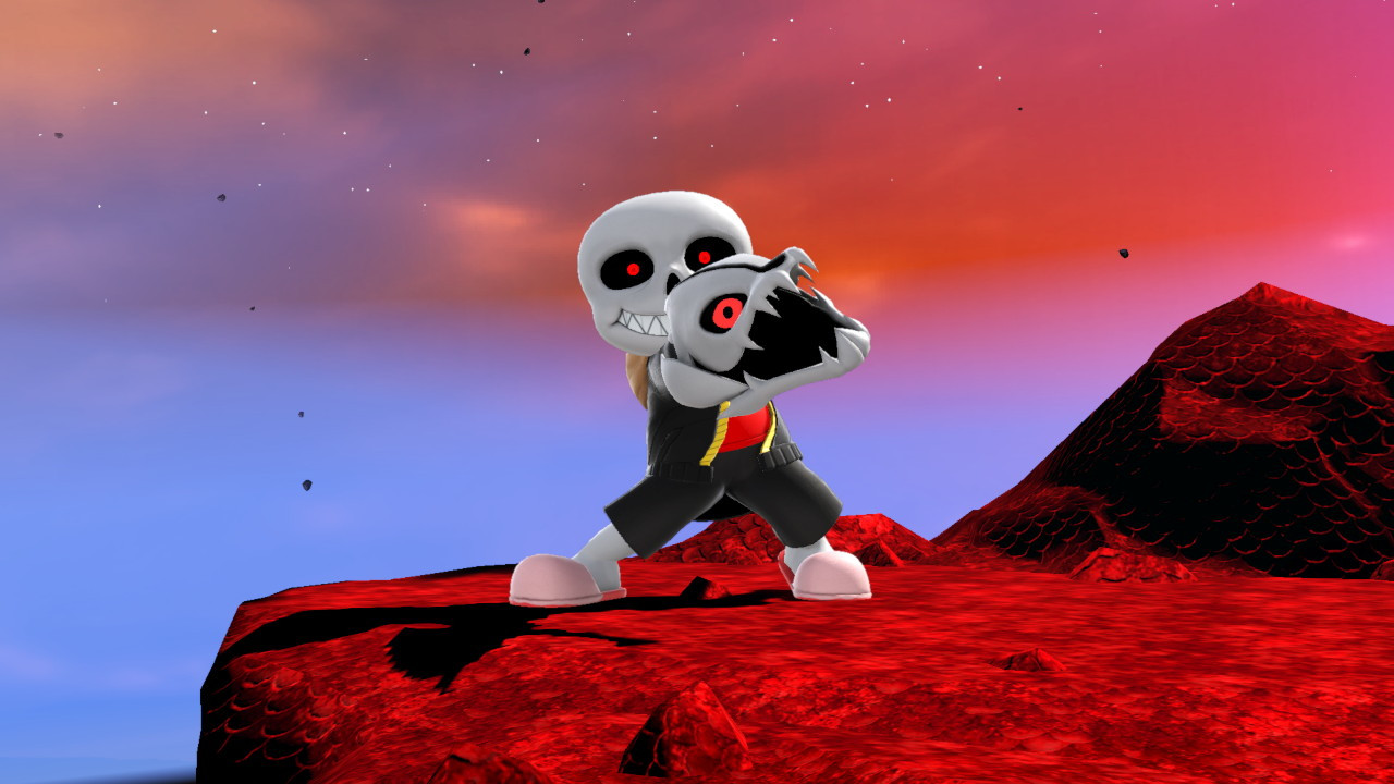 Underfell Sans Mod for Super Smash Bros. Ultimate | SSBU Mods