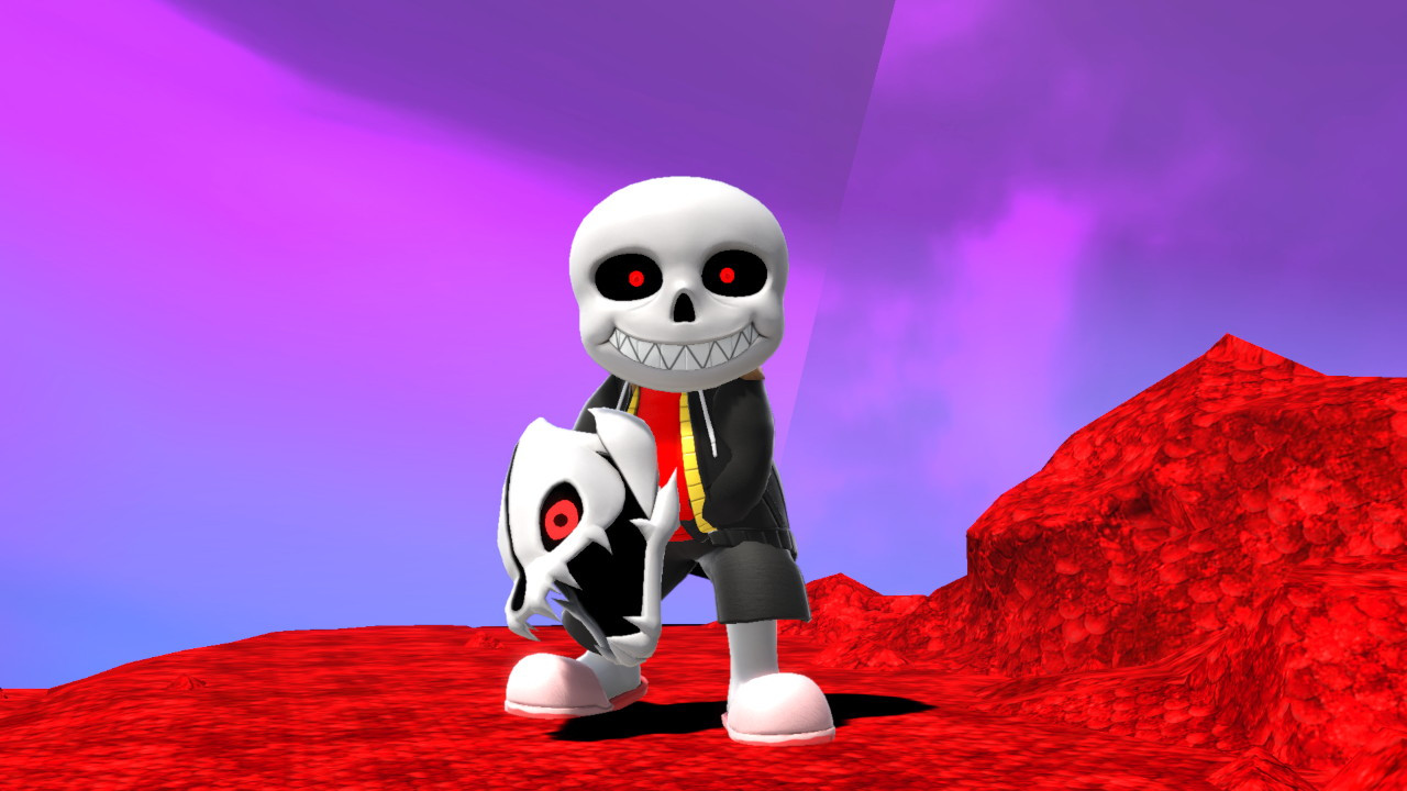 Underfell Sans Mod for Super Smash Bros. Ultimate | SSBU Mods