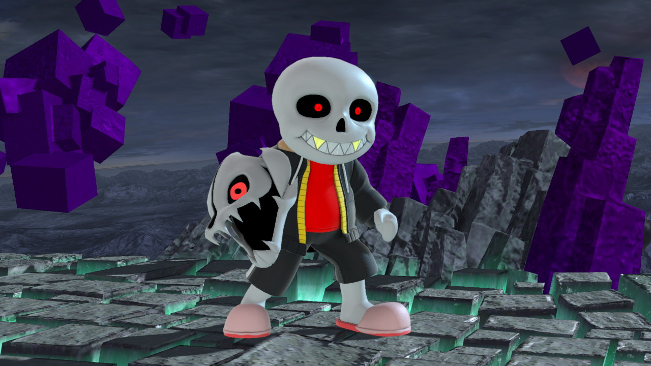 Underfell Sans Mod for Super Smash Bros. Ultimate | SSBU Mods