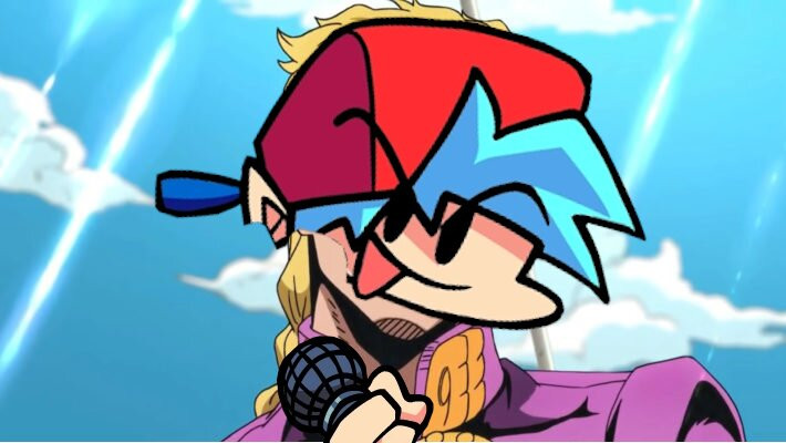 full Golden Wind over Bopeebo Mod for Friday Night Funkin' | FNF Mods