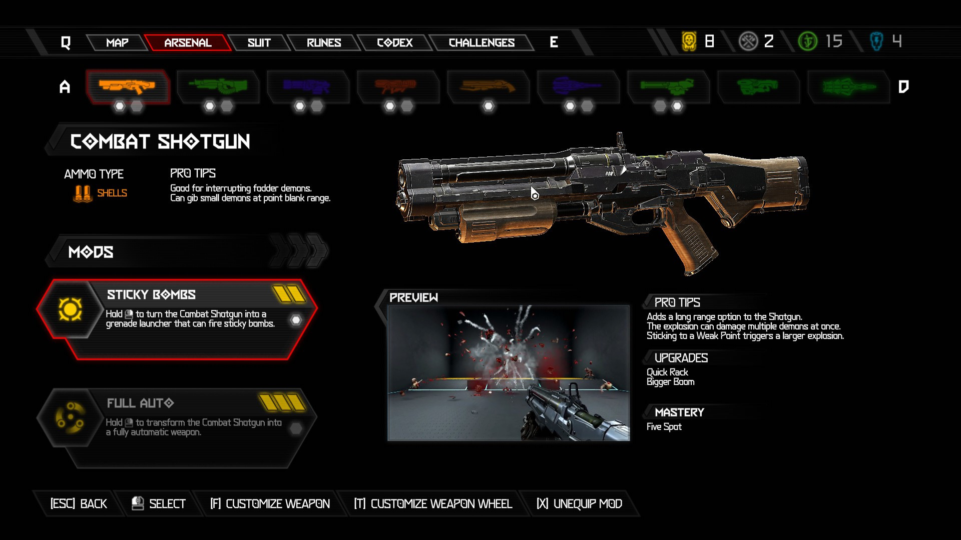 Colorful UAC UI Mod for DOOM Eternal | DMEternal Mods