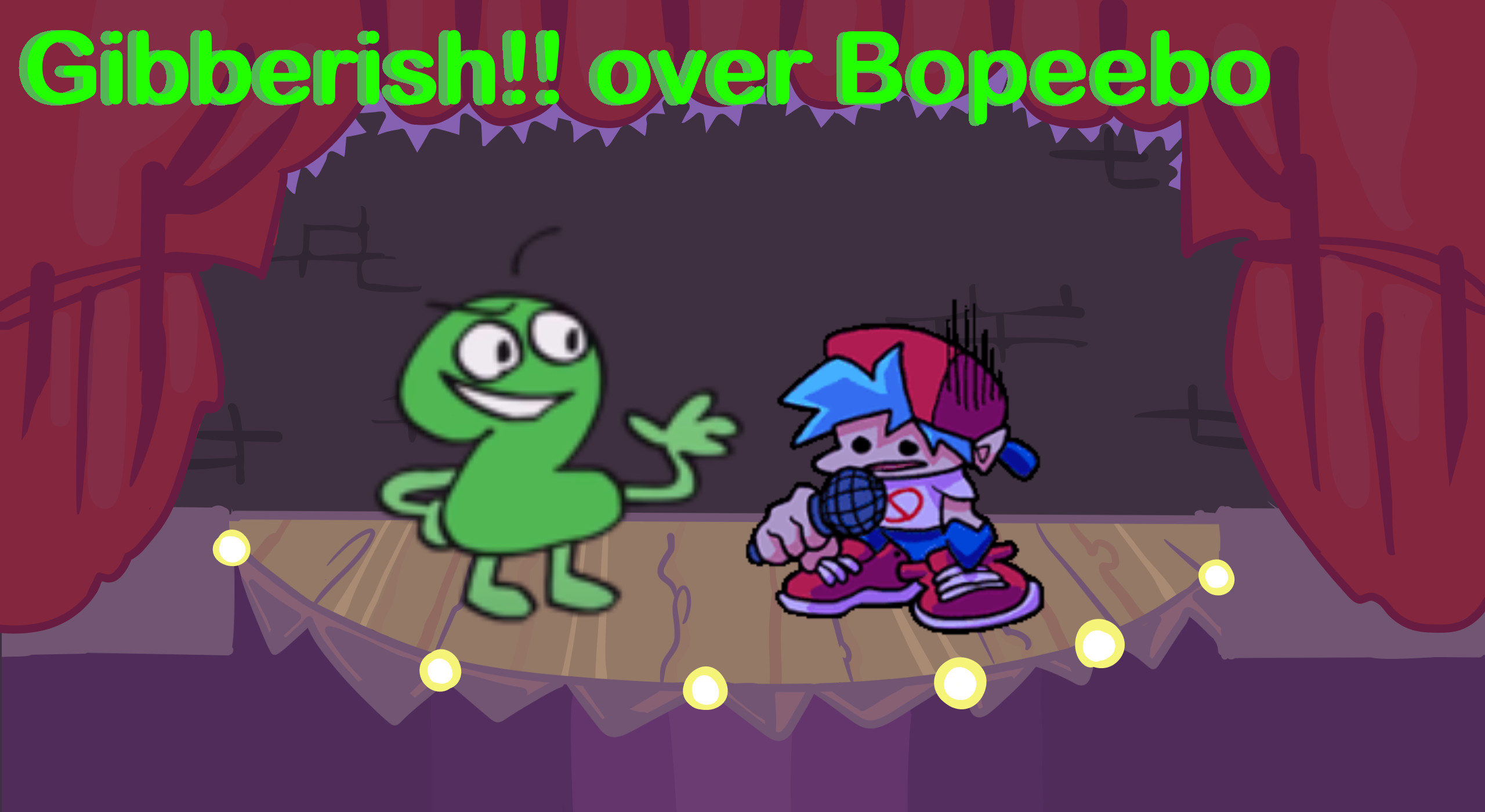 Gibberish!! (TPOT Intro) over Bopeebo [Friday Night Funkin'] [Mods]