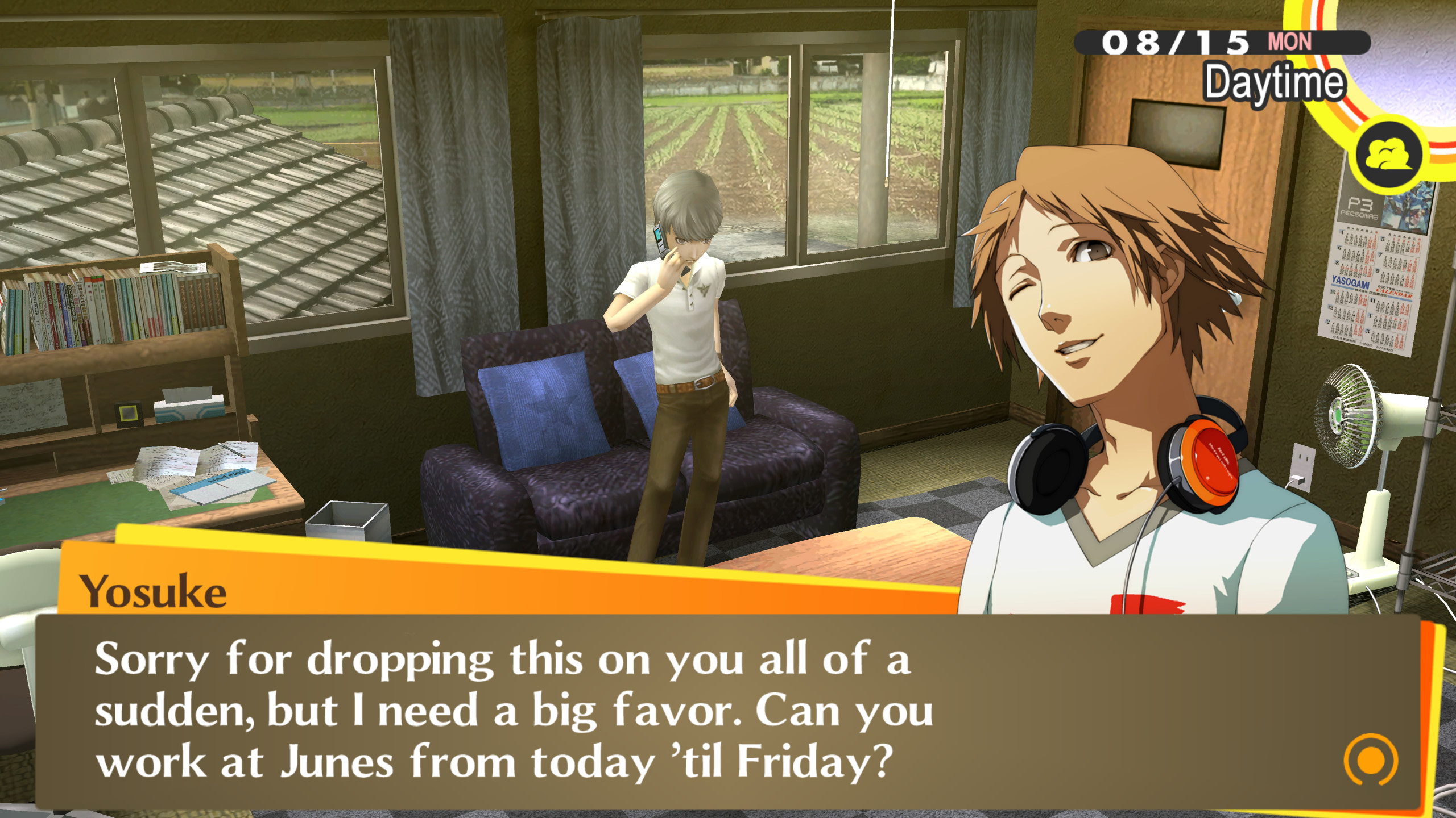 P5 Strikers Font Mod for Persona 4 Golden PC (32 Bit) | P4G PC 32 Mods