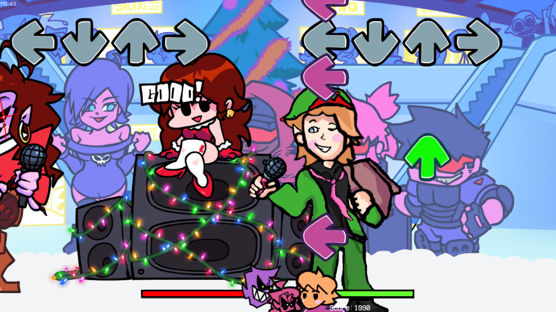 Playable Senpai! Mod for Friday Night Funkin' | FNF Mods