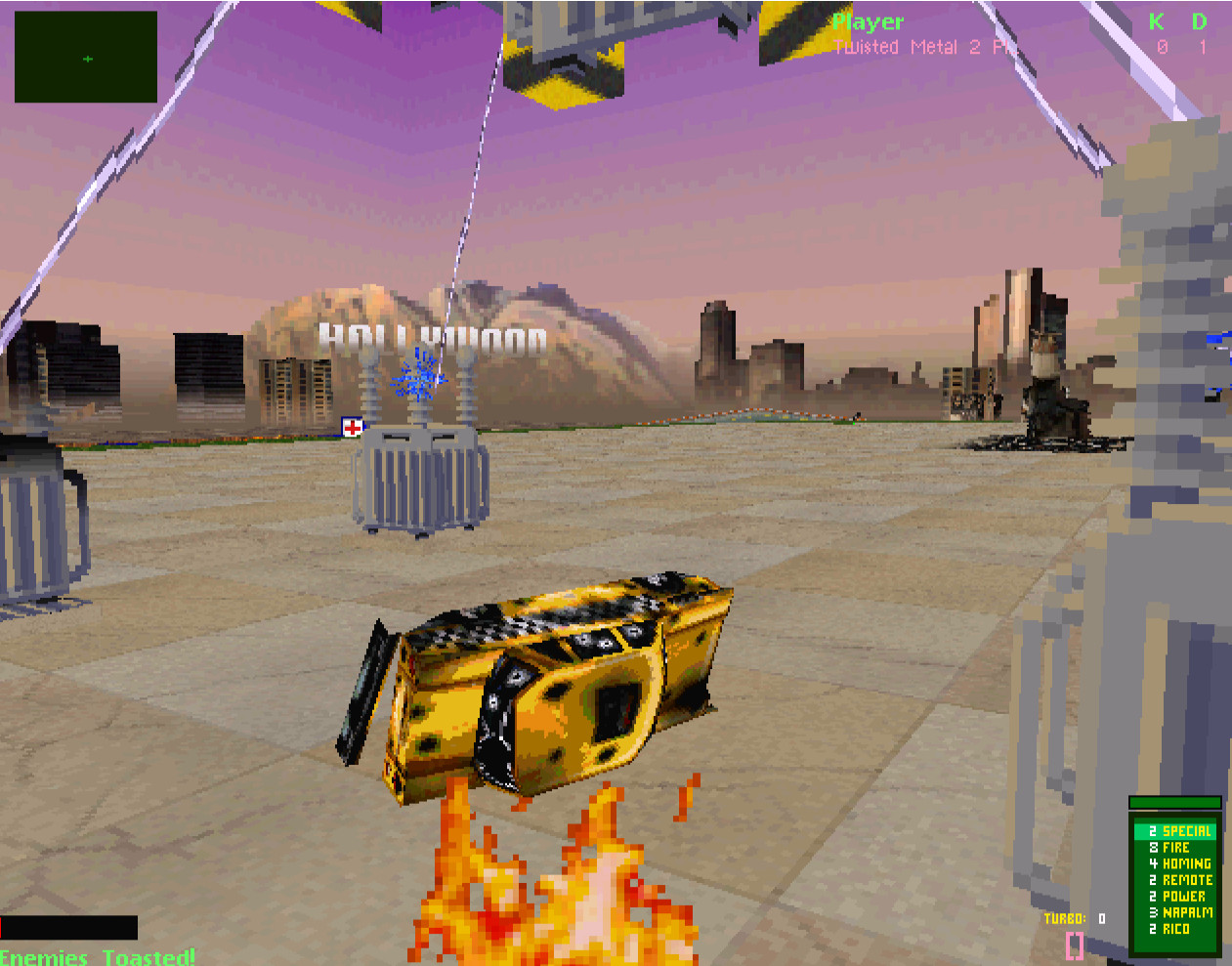 Yellow jacket [Twisted Metal 2] [Mods]