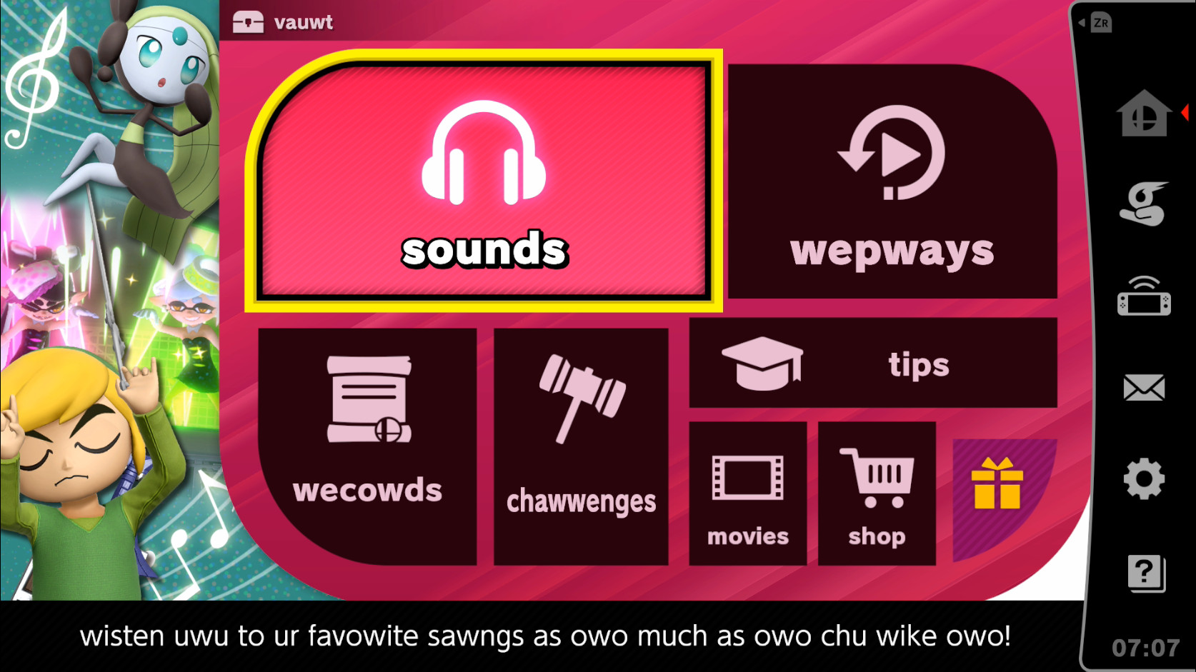 smash fuwwy tawk Mod for Super Smash Bros. Ultimate | SSBU Mods