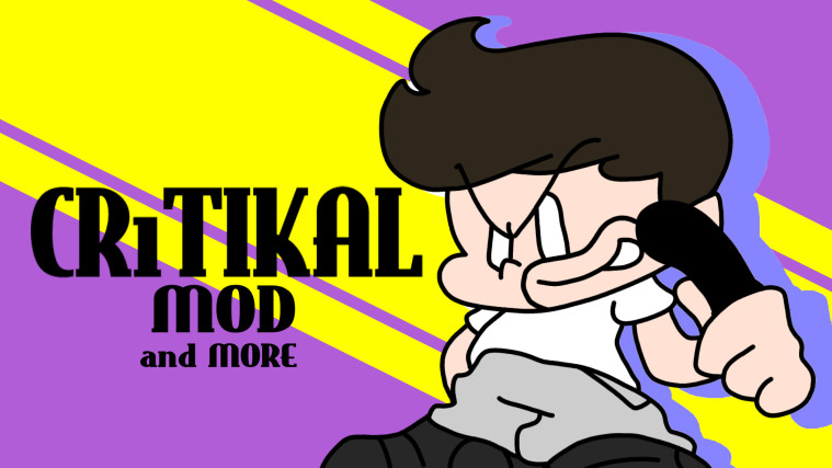 FNF Cr1tikal Mod (Over Pico) REMASTERED [Friday Night Funkin'] [Mods]