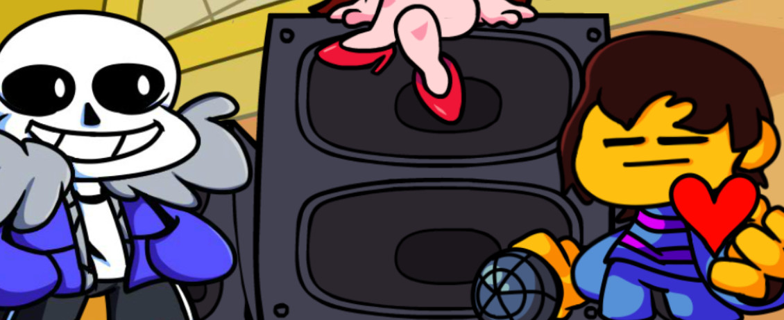 UNDERTALE: Frisk over Boyfriend Mod for Friday Night Funkin' | FNF Mods