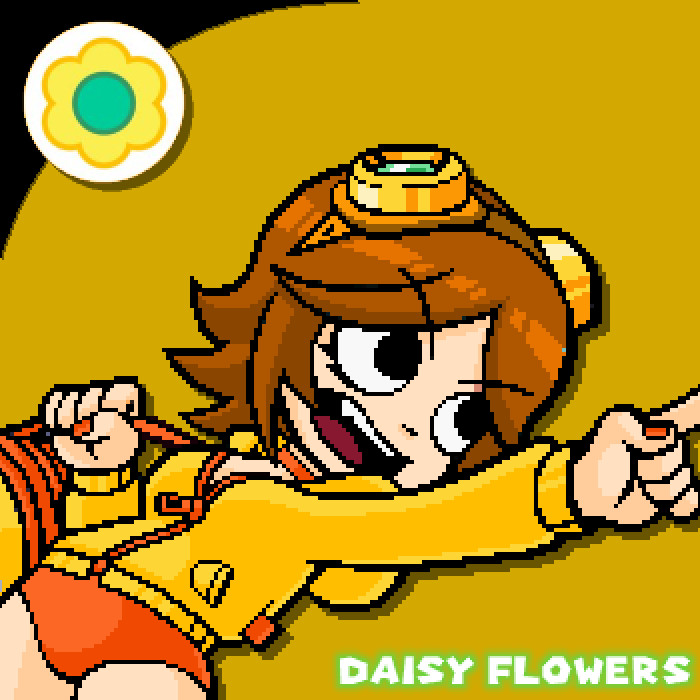 Princess Daisy - Skin for Ramona Flowers Mod for Super Smash Bros ...