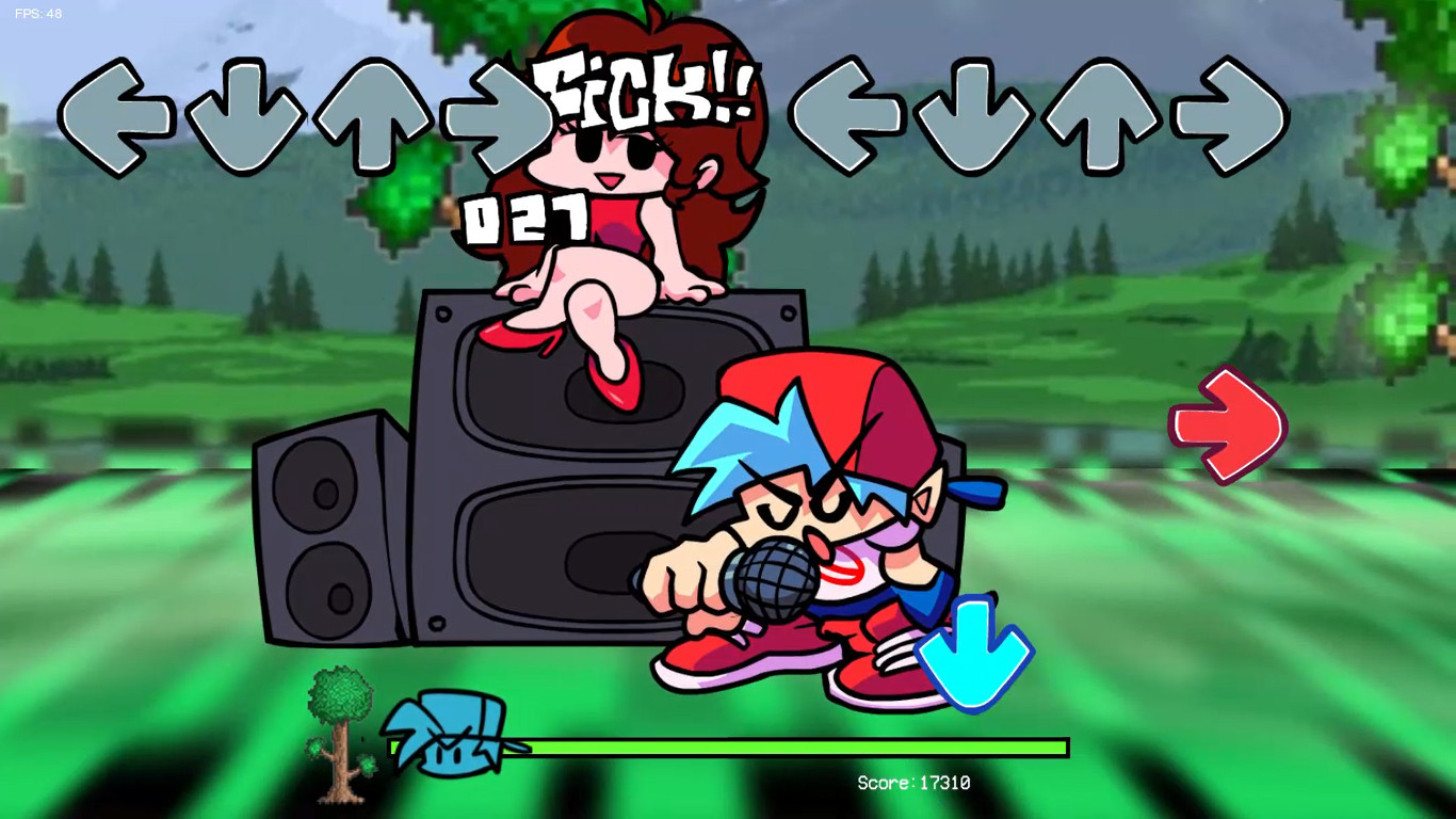 Friday Night Funkin': Game Attack Mod for Friday Night Funkin' | FNF Mods