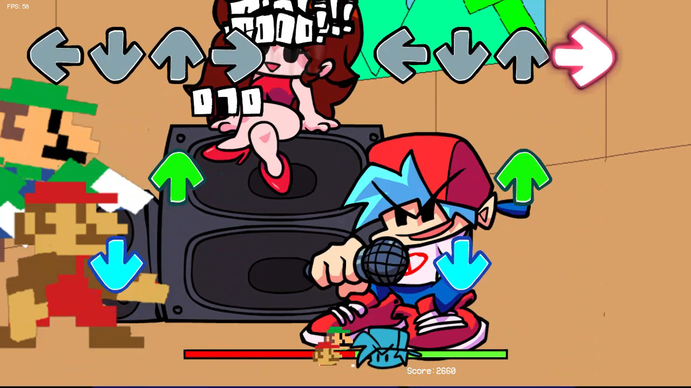 Friday Night Funkin': Game Attack Mod for Friday Night Funkin' | FNF Mods
