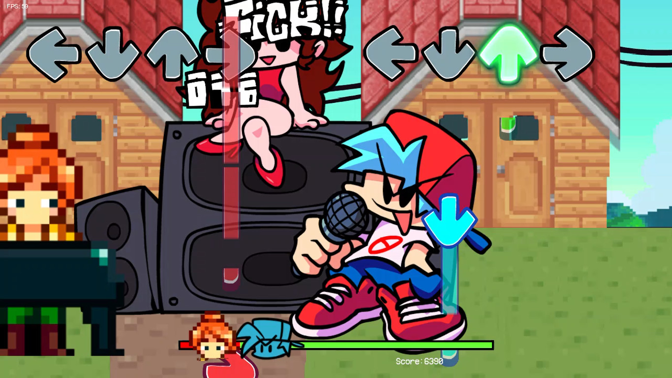 Friday Night Funkin': Game Attack Mod for Friday Night Funkin' | FNF Mods